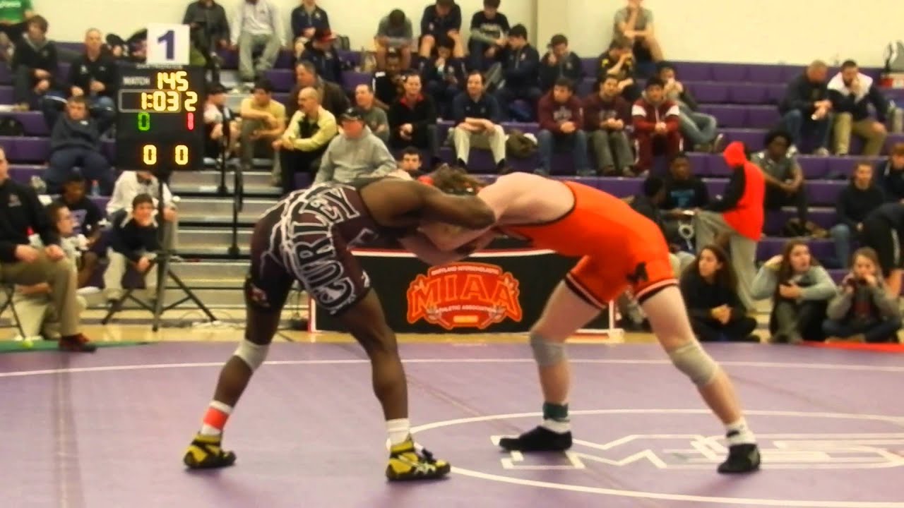 Sam Martino (McDonogh)/Tyshawn Williams (Curley) MIAA 145 finals 2/14 ...