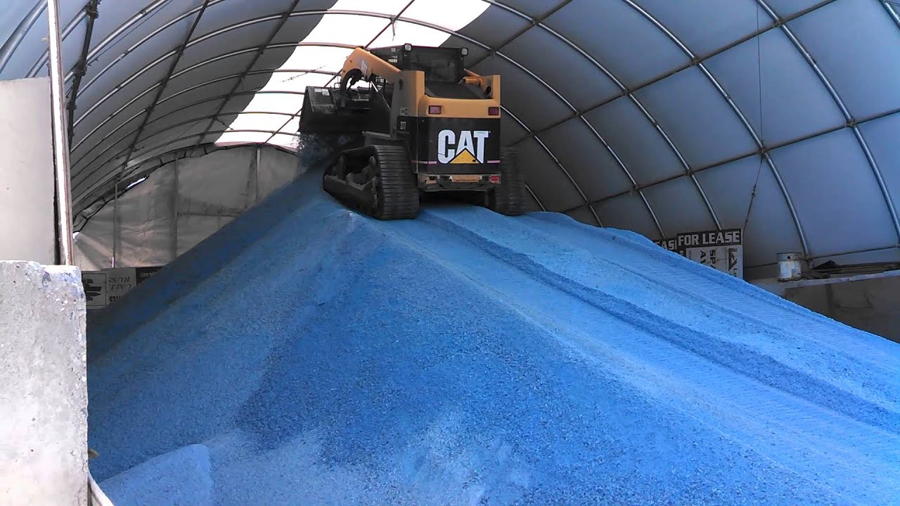 Salt Bin Filling 2 - YouTube