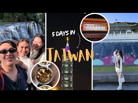 5 Days Exploring Taiwan 🇹🇼 with Friends | Food, Views & Night Markets