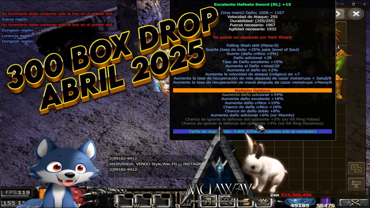 DROP DE 300 BOX MUAWAY EASTER ABRIL 2025 🐇 - YouTube