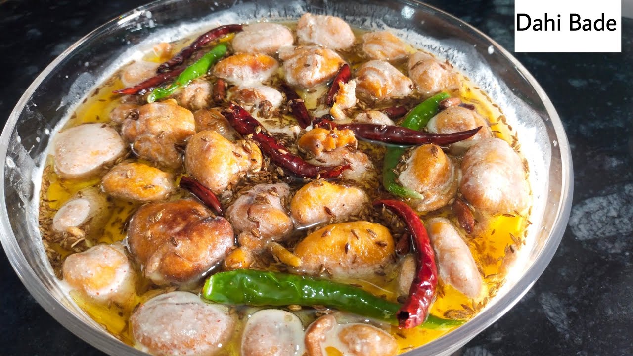 Dahi Bade Recipe || New Style || Dahi Bade Ki Recipe || Cooking With ...