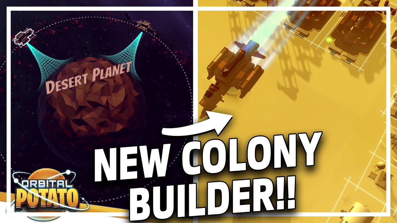 BRILLIANT New Base Builder!! - Trappist - City Builder Colony Sim - YouTube