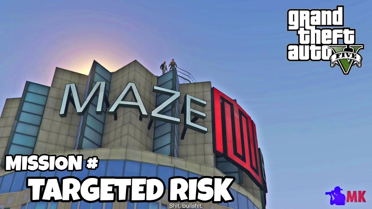 Grand Theft Auto 5 PC Gameplay | Mission # Targeted Risk | MK Gamers ...