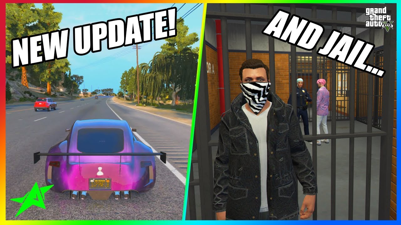 Checking out the NEW Prodigy RP UPDATE! ... and going to JAIL! | GTA 5 ...