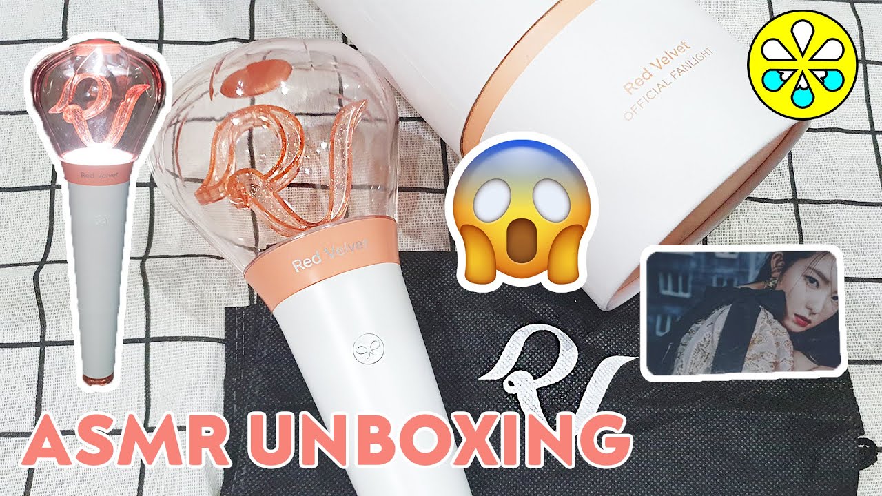 [ASMR UNBOXING] Red Velvet Official Lightstick/Fanlight (PHILIPPINES ...