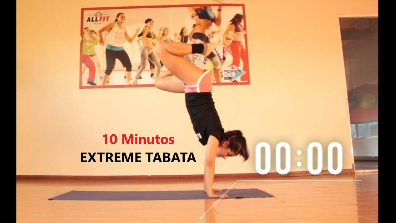 Extreme Tabata de 10 Minutos - YouTube
