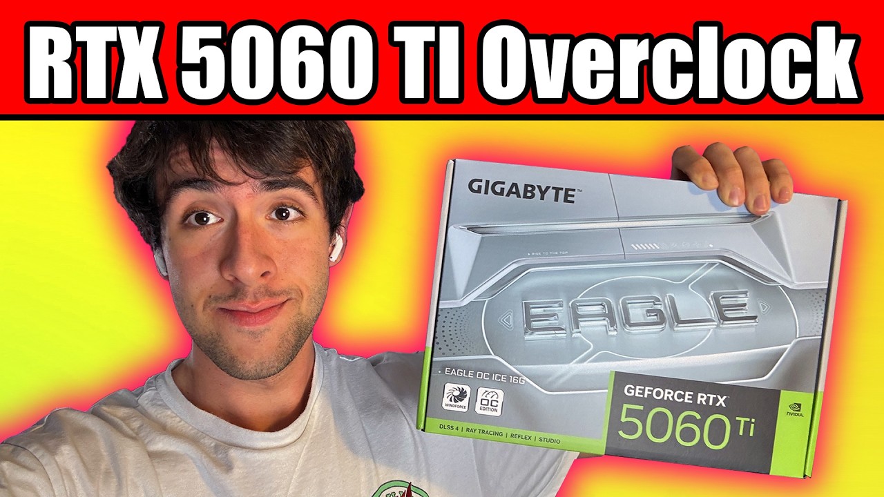 Overclock your RTX 5060 Ti for more FPS! - Tutorial - YouTube