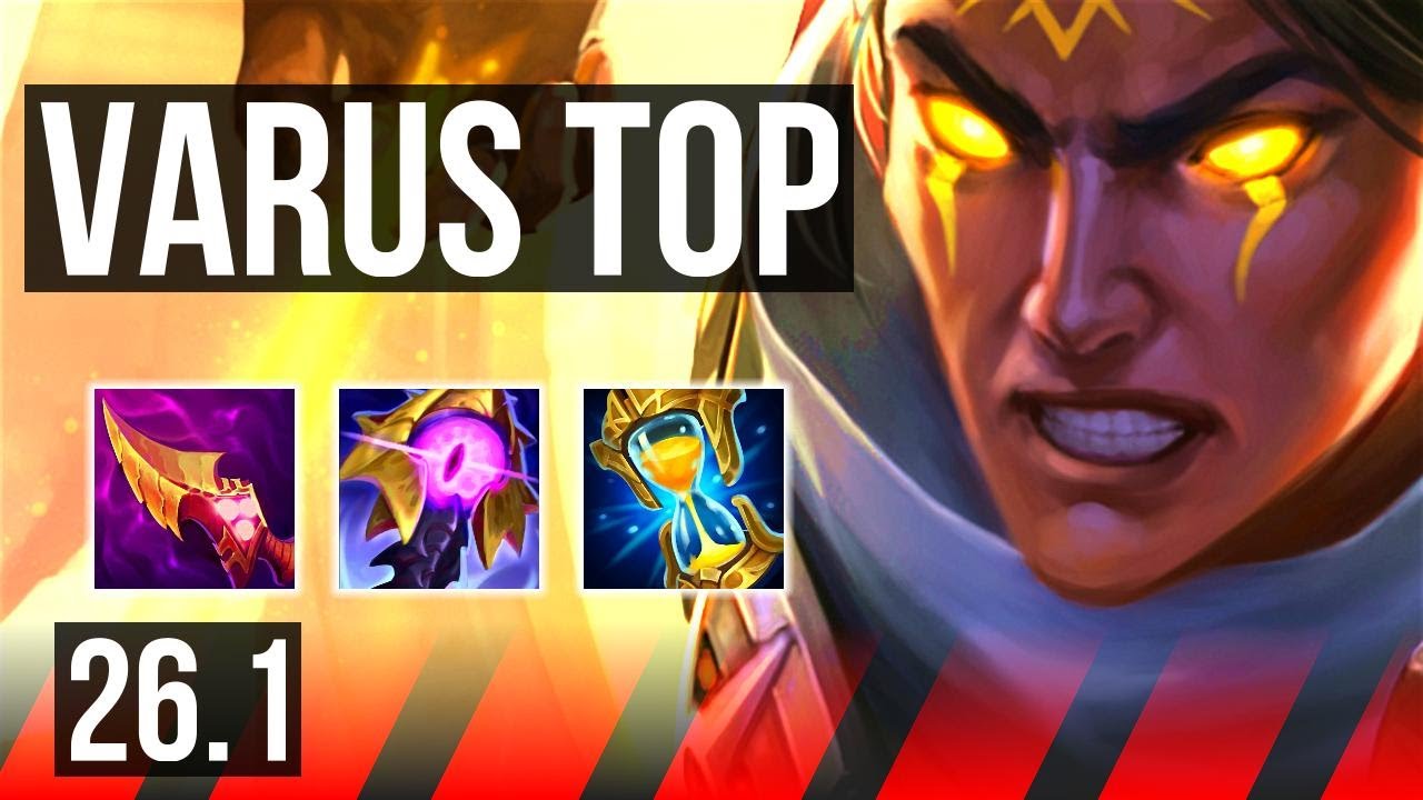 VARUS vs RENEKTON (TOP) | 6k gold comeback, 44K damage | EUW Master ...