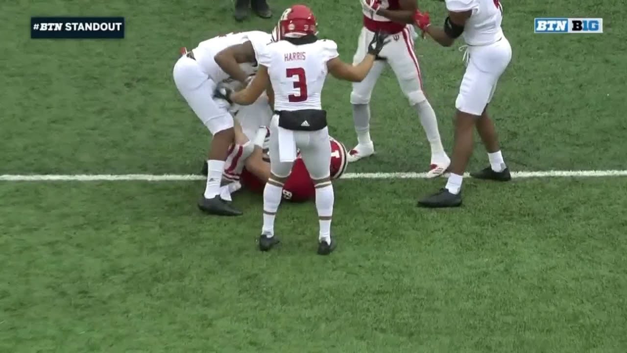 Ryan Watercutter's One-Hand Grab vs. Rutgers - YouTube