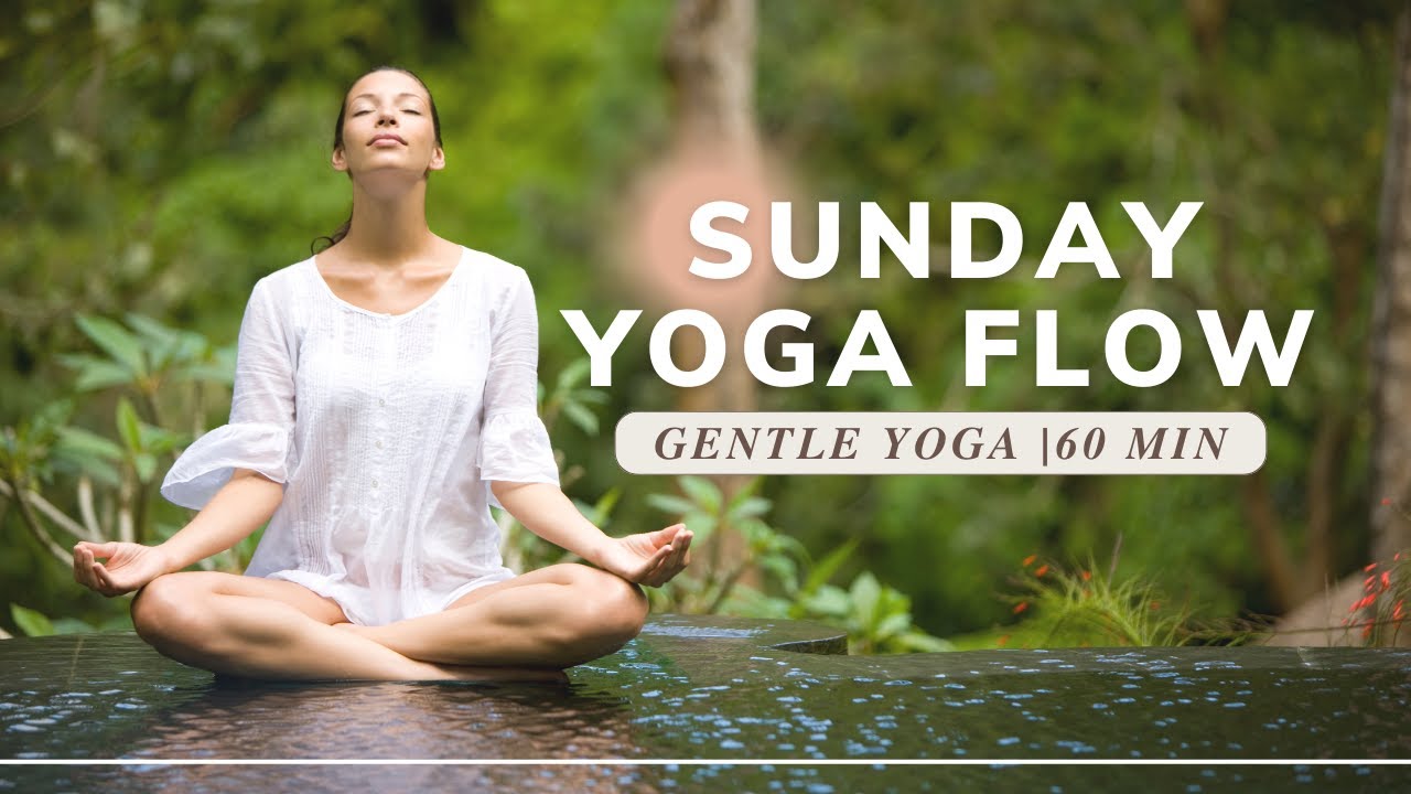 SUNDAY YOGA FLOW | Gentle Yoga Stretching for All - YouTube
