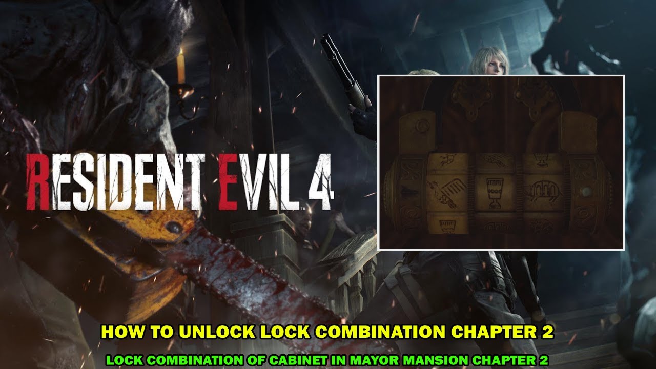Resident evil 4 remake walkthrough - How to unlock lock combination ...