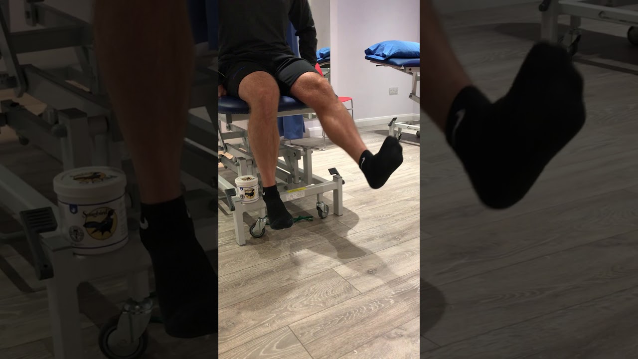No Resistance Open Chain Leg Extension - YouTube