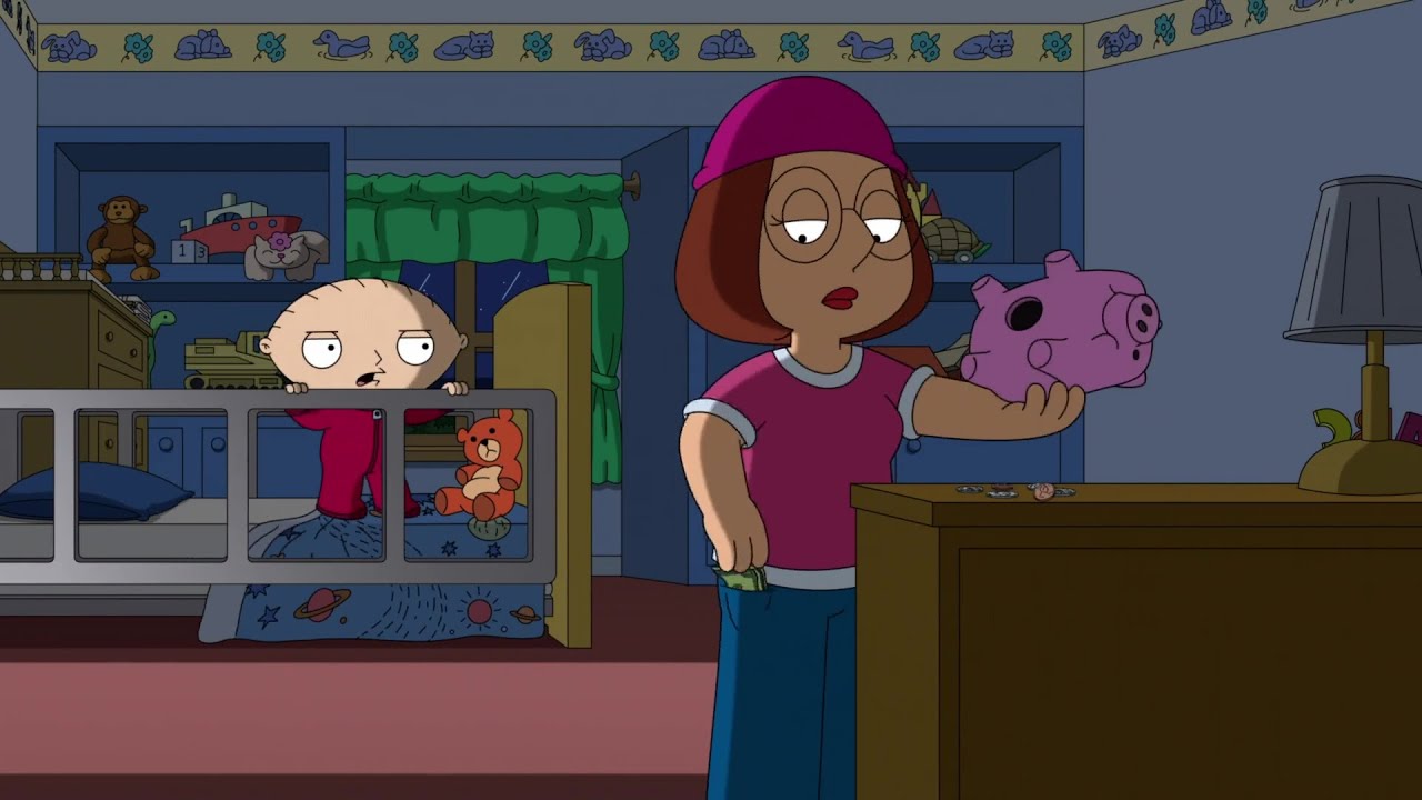 Family Guy - Meg steals cash from Stewie - YouTube