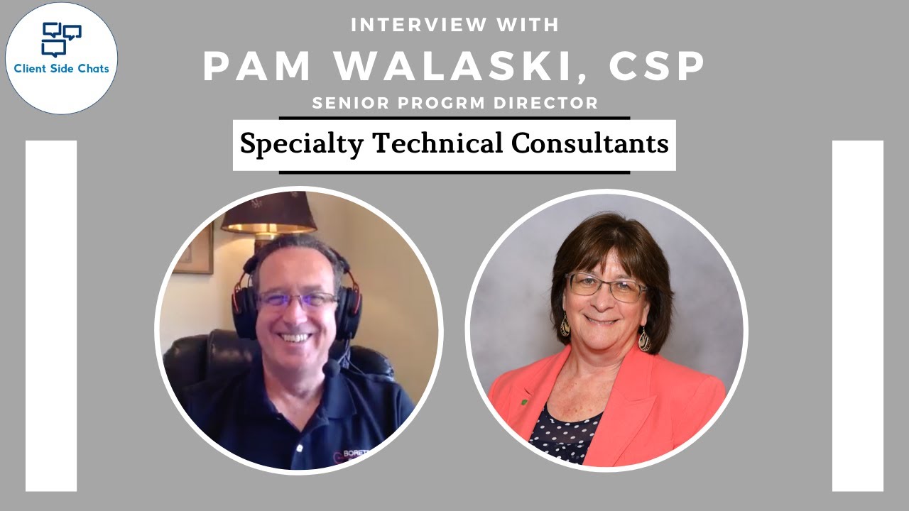 Interview with Pam Walaski, CSP || Client Side Chats - YouTube