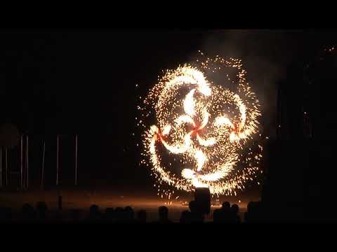 'Multiple' Catherine Wheel Effect #China #Demo #EpicFireworks - YouTube