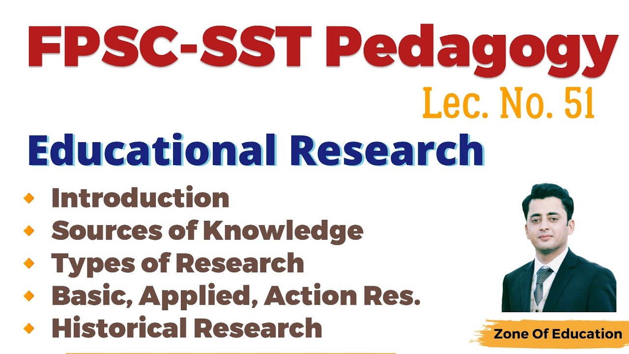 Lec-51 FPSC SST pedagogy Preparation || Research || Educational ...