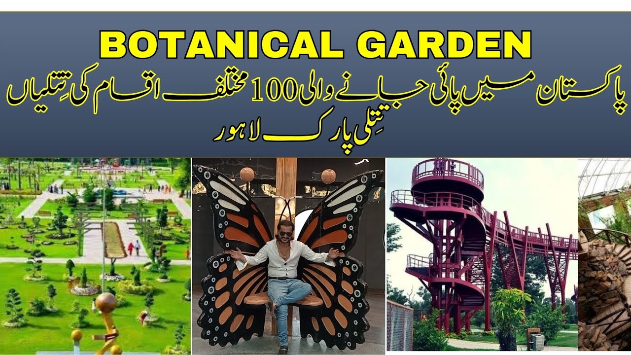 Botanical Garden also known as titli Park | Butterfly House Jallo Park ...