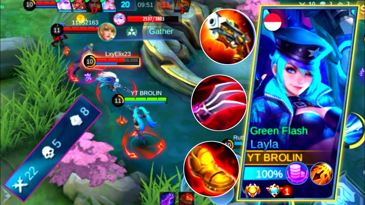 Layla Best Build Critical Damage Insane - Build Top 1 Global Layla ...