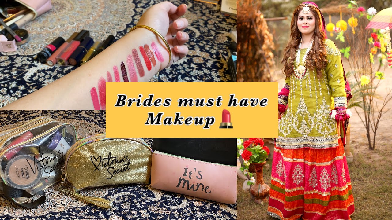 Shadi Series 01| Complete Bridal makeup Kit| DRUGSTORE~ Laiba Shahzad ...