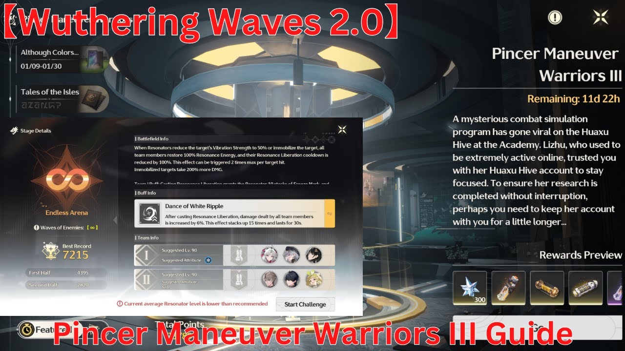 Pincer Maneuver Warriors III Guide【Wuthering Waves 2.0】 - YouTube
