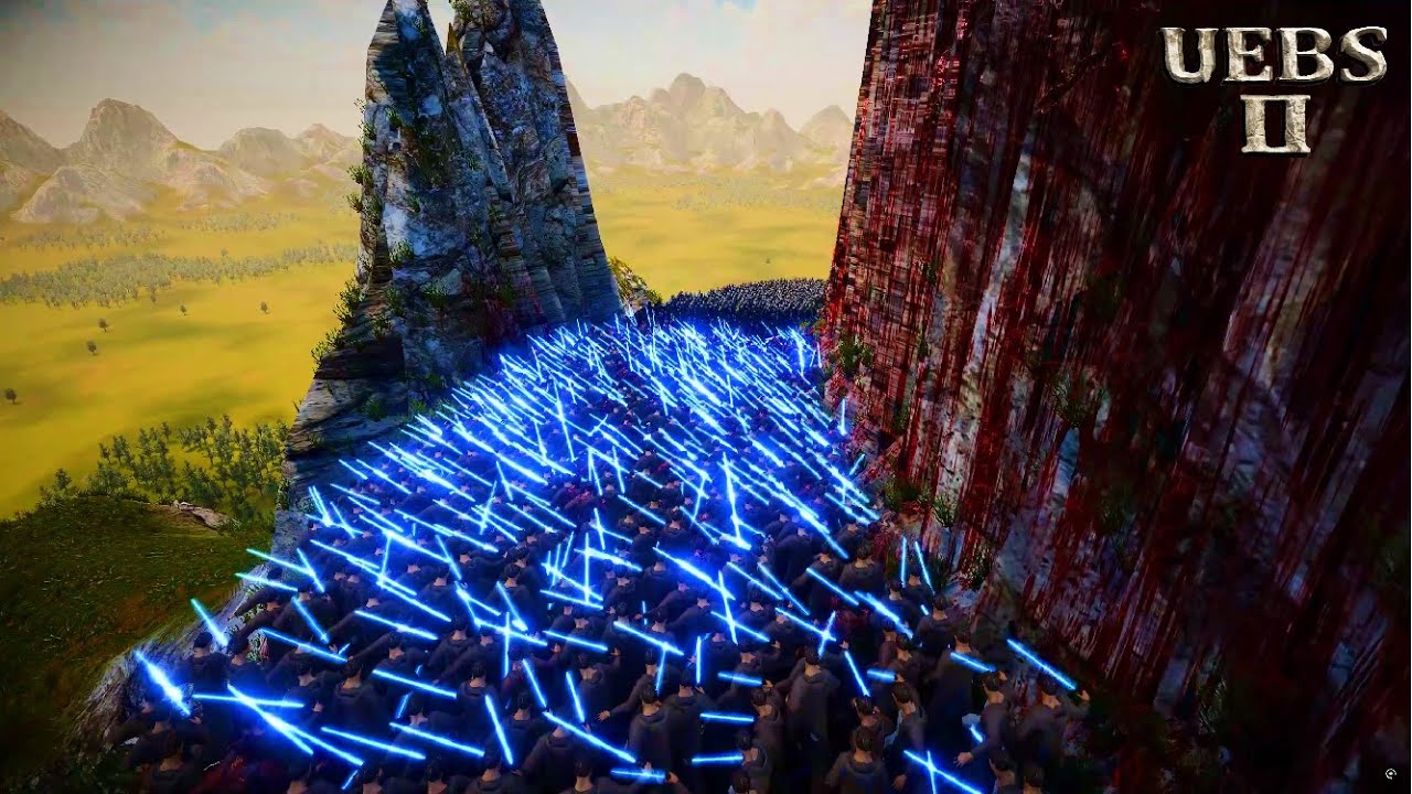 STAR WARS ARMY DEFEND MT OLYMPUS FROM 2,000,000 SAXONS | Ultimate Epic ...