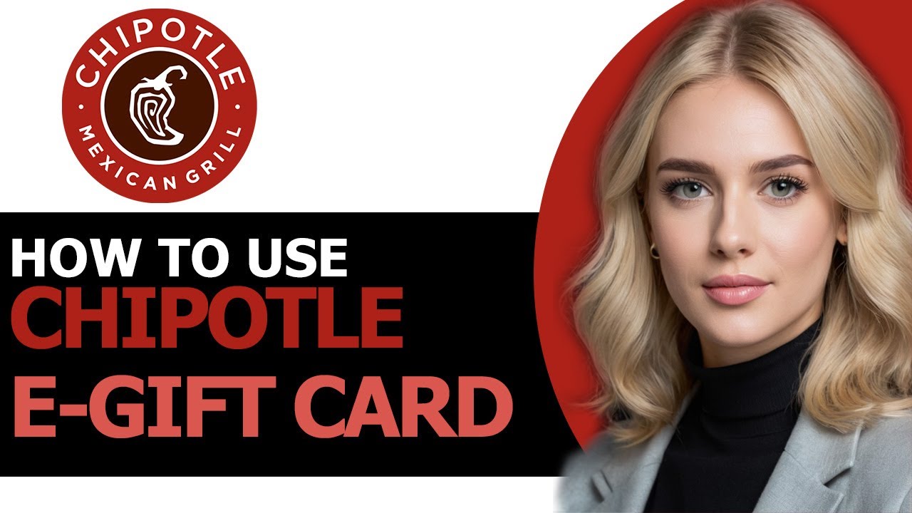 How to Use Chipotle E-Gift Card (ONLY WAY!) - YouTube