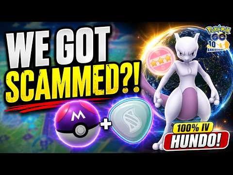 Hat Pokémon GO gerade die gesamte Community abgezogen?! KOSTENLOSES 100%-MEWTU!