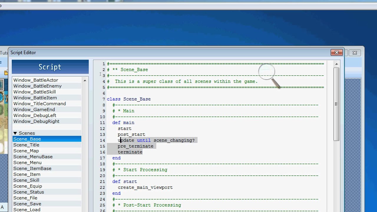 RMVXAce - Ruby Tutorial 1 RGSS3 Review Part 2 - Battle Manager - YouTube