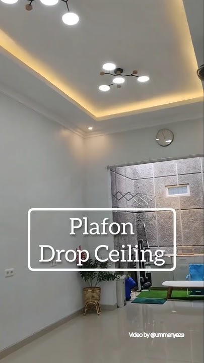 Proses Renovasi Plafon Drop Ceiling - YouTube