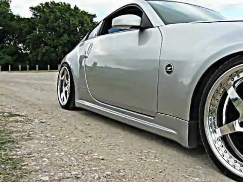 Slammed Nissan 350z - YouTube