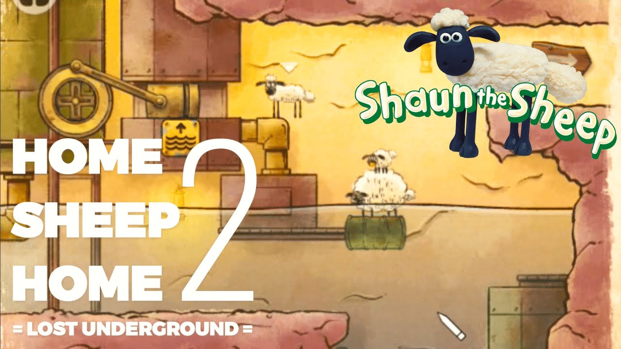 Shaun the Sheep Games : Play "Home Sheep Home 2 Lost Underground ...