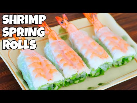 Shrimp Spring Rolls (Summer Rolls)–Make Like a PRO at Home!