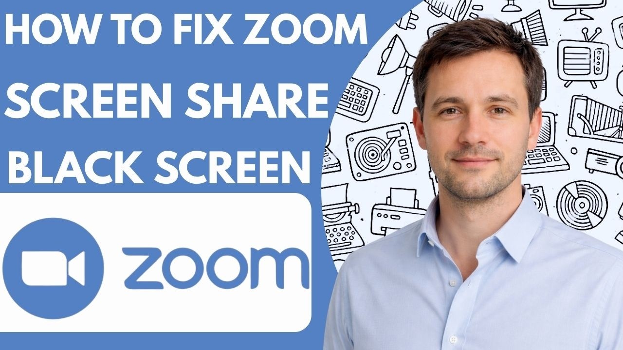 How to Fix Zoom Screen Share Black Screen 2026 - YouTube