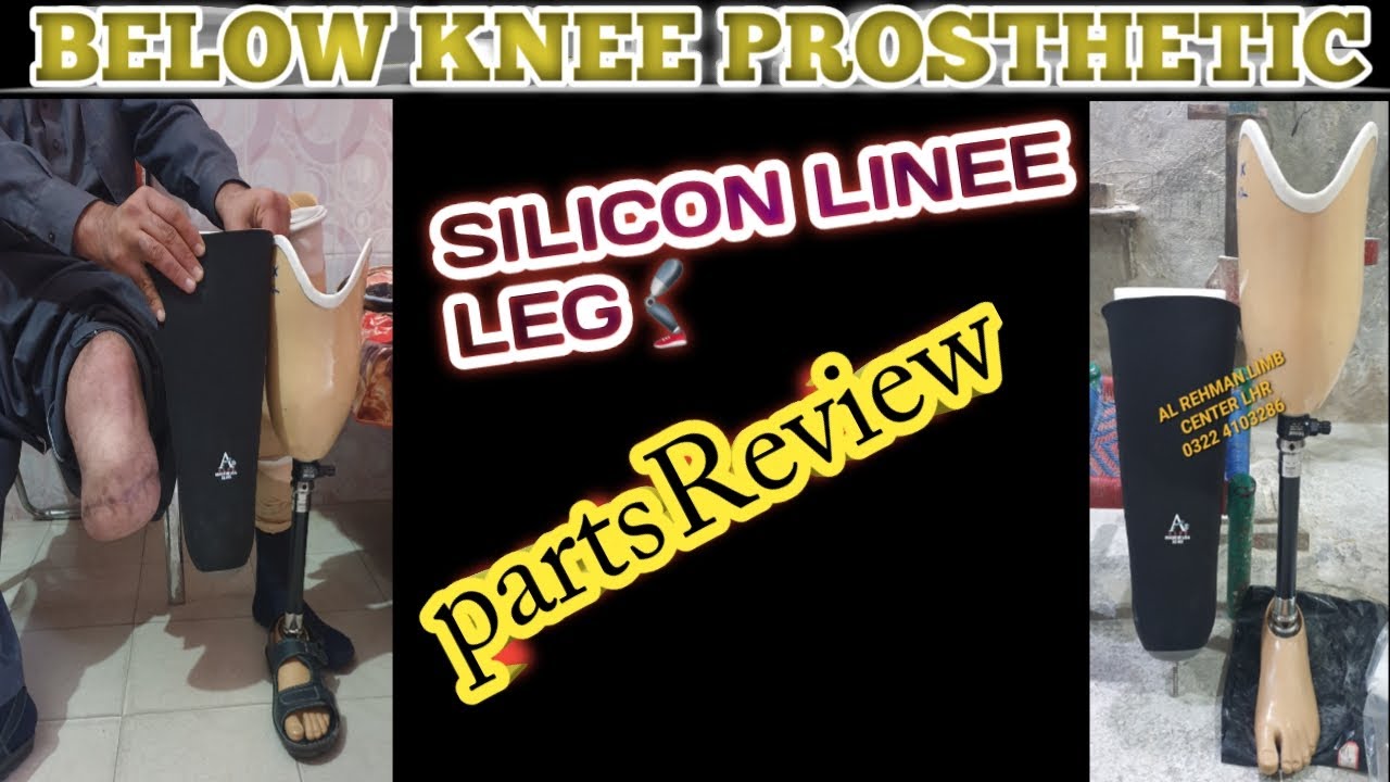 Below knee prosthetic Artificial leg imported #usa #alps #bionest 0322 ...