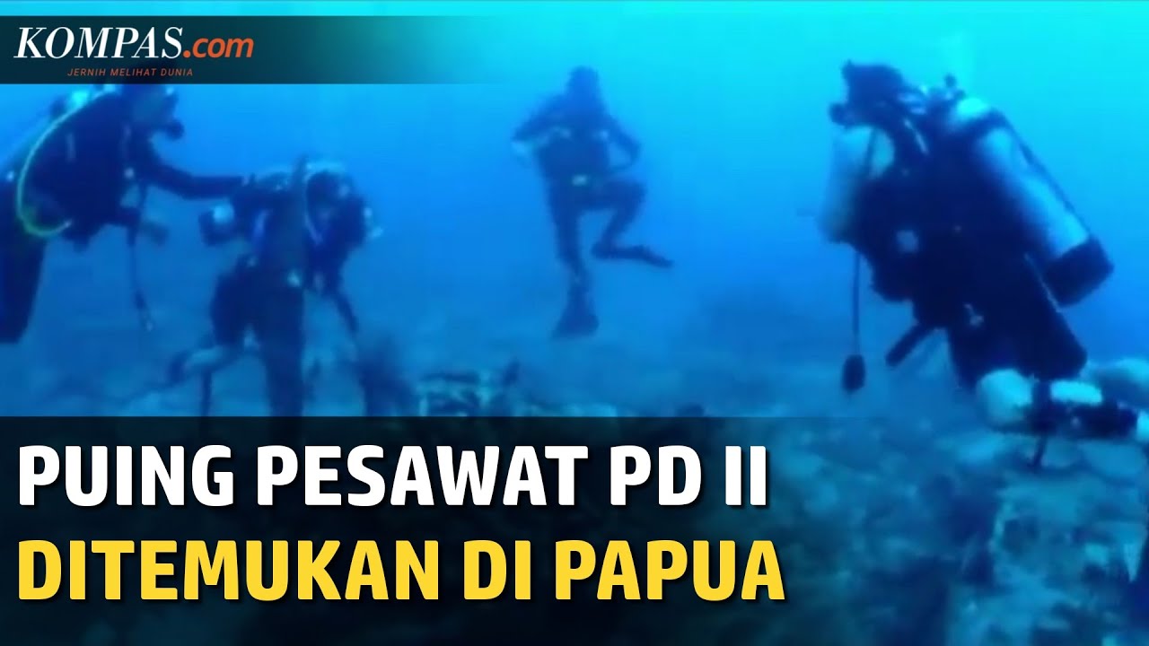 Puing Pesawat Peninggalan Perang Dunia II Ditemukan di Dasar Laut Papua ...
