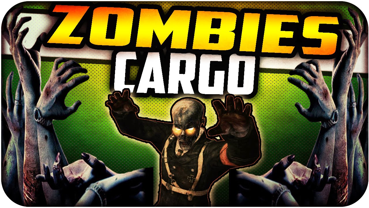 OMG!! Zombies en CARGO de BLACK OPS 2! Custom map w/IvanForever y ...