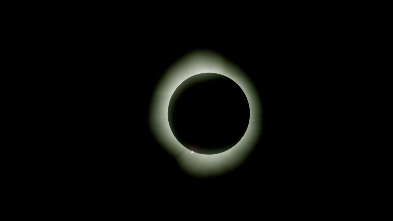 April 8, 2024 Total Solar Eclipse from Vermont - YouTube