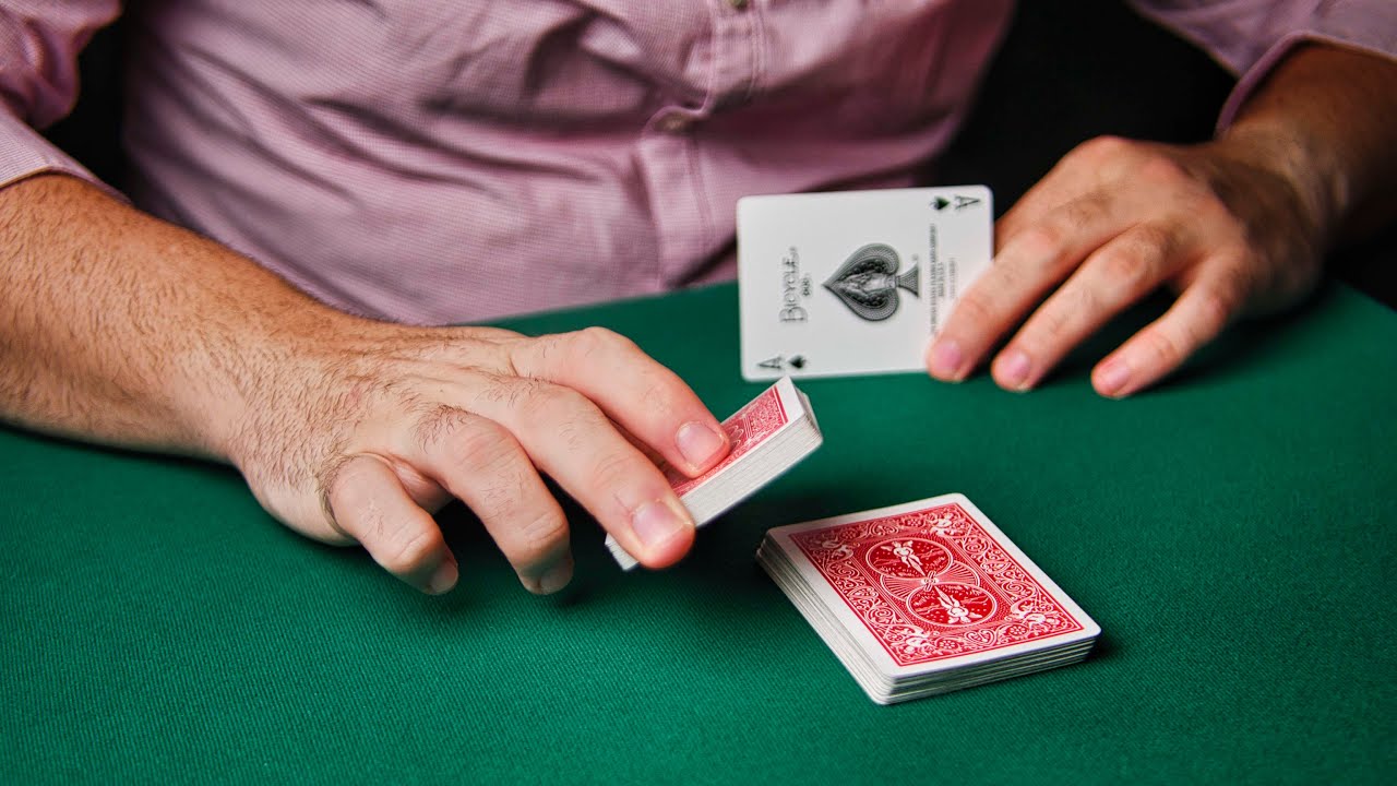 Cheating With Cards | False Cut: Draw Shift | The Drop & One Handed Cut ...