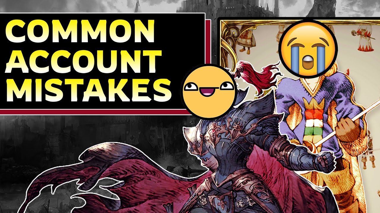 [WotV] Common Mistakes Many Players Make F2P Guide | War of the Visions ...