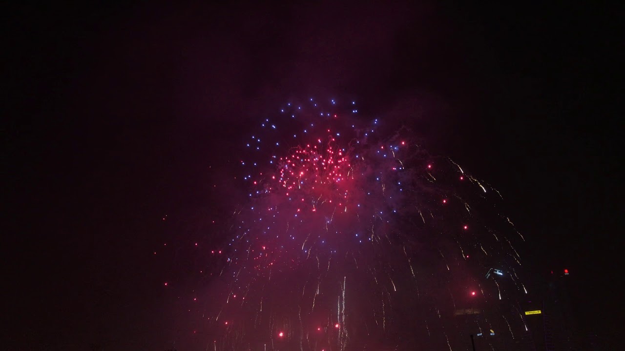 The Float 2017-2018 Countdown Firework - YouTube