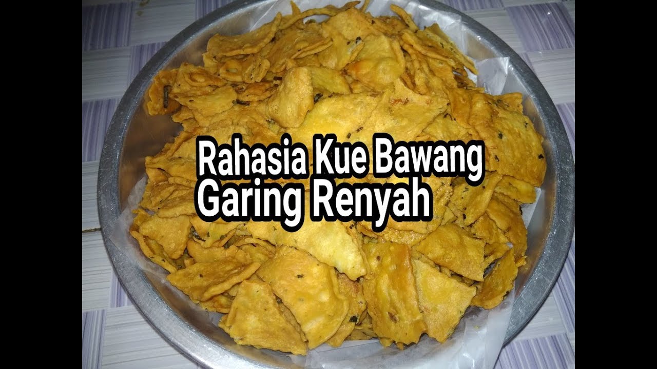 #124 - Kue Bawang Garing Renyah - YouTube