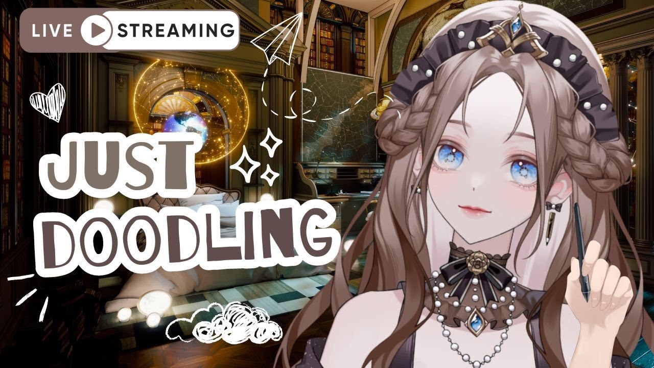 【Just chatting】Working on some doodles【Kie キエ / VTuber】 - YouTube