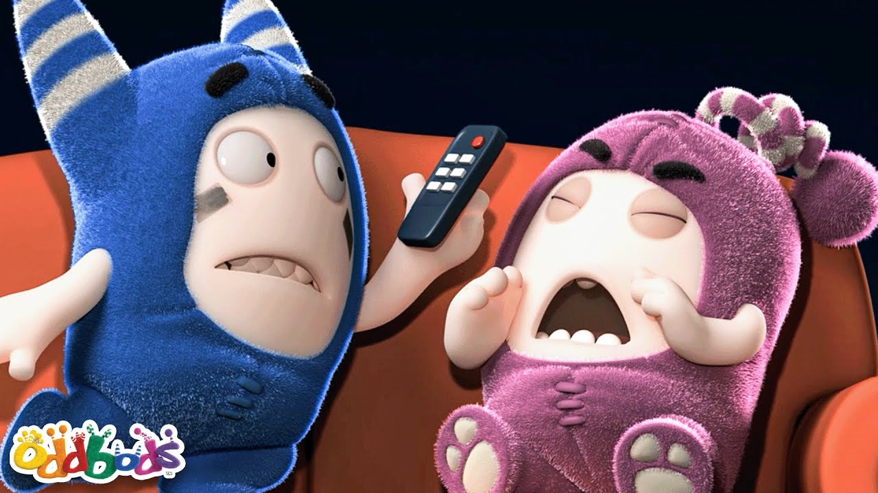 Remote with newt | BEST OF NEWT 💗 | ODDBODS | Funny Cartoons for Kids ...