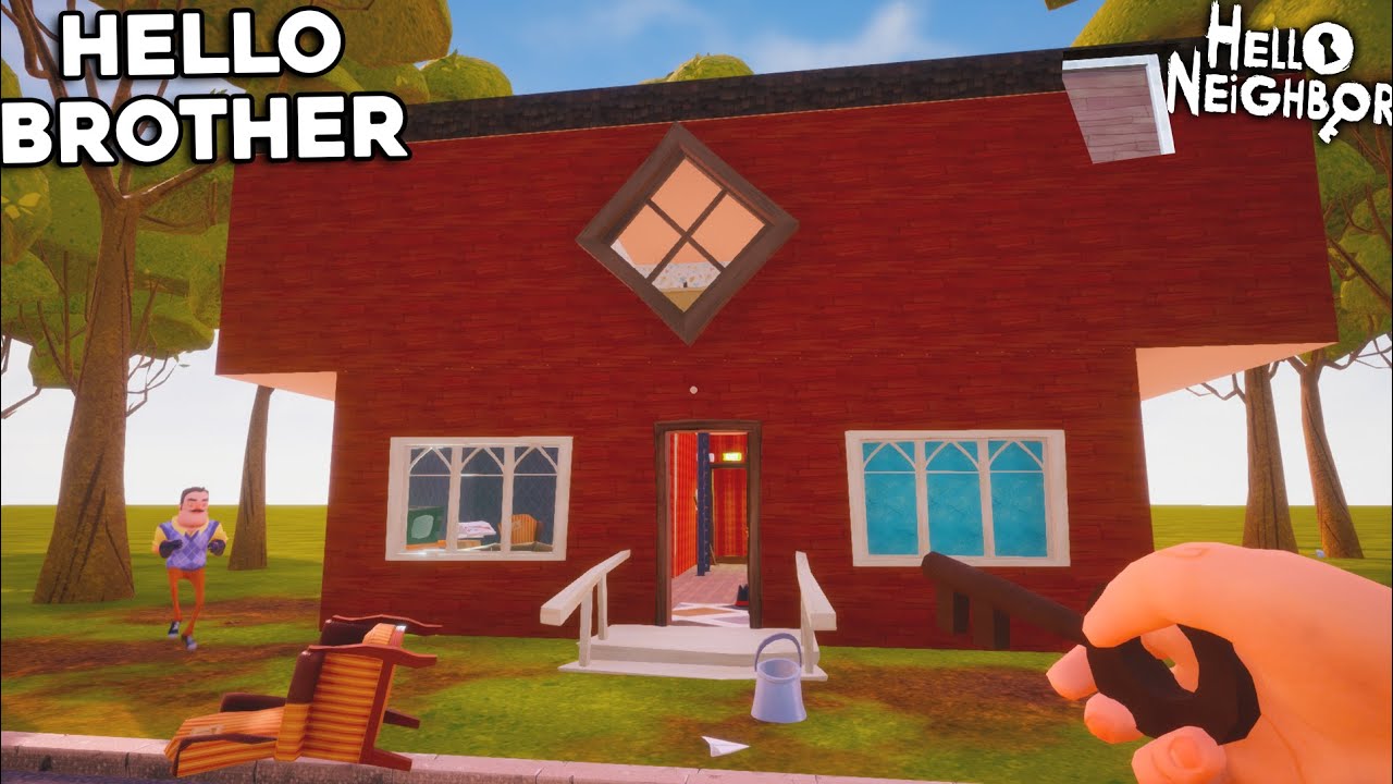 HELLO NEIGHBOR - HELLO BROTHER MOD GAMEPLAY WALKTHROUGH - YouTube