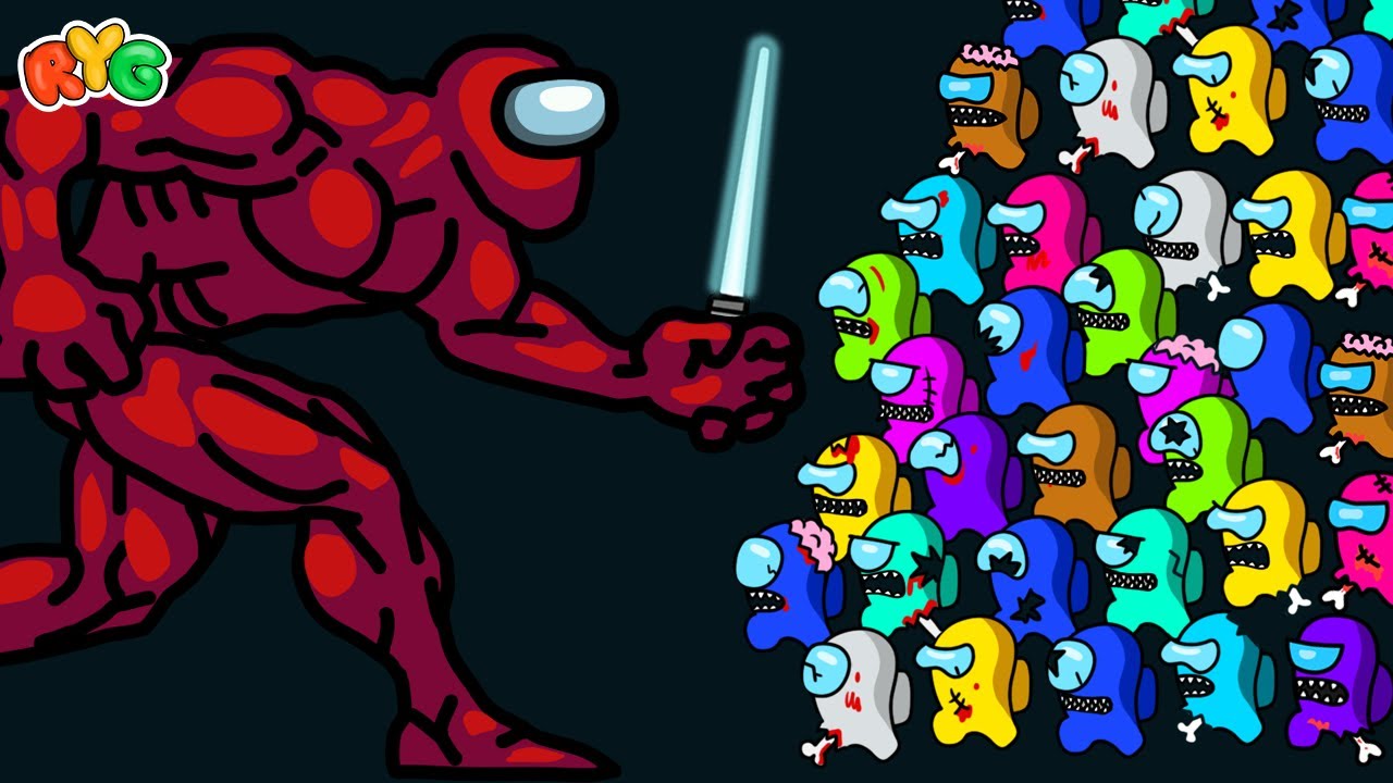 🔴 Live AMONG US Game Animation | Super Mario, Zombies, Obunga - YouTube