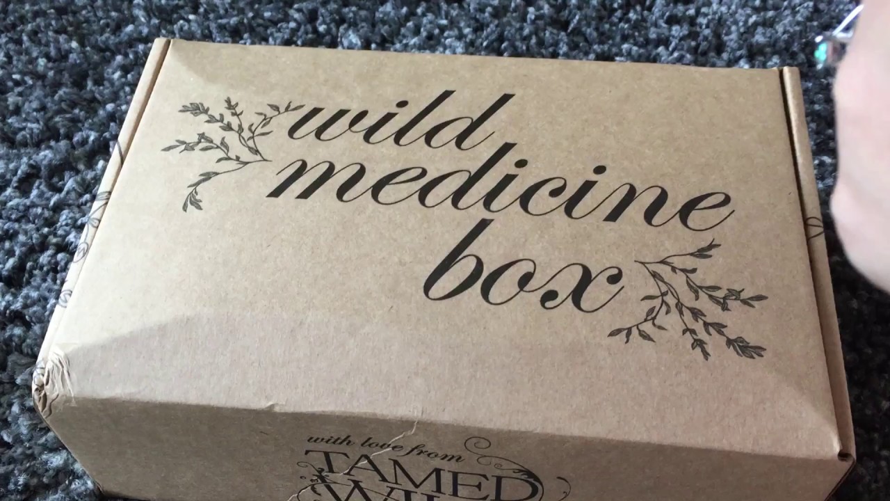 August Tamed Wild Apothecary box - YouTube