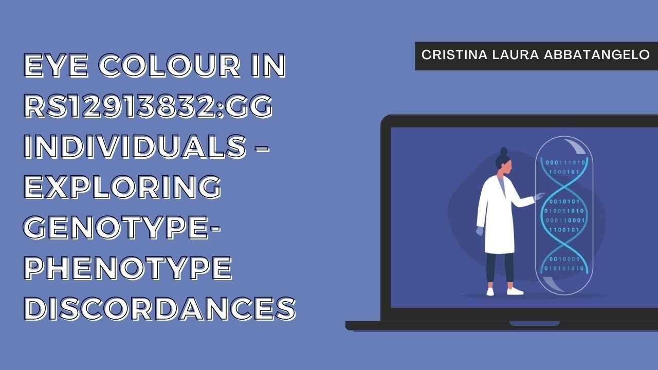 Cristina Laura Abbatangelo: Eye Colour in rs12913832:GG Individuals ...