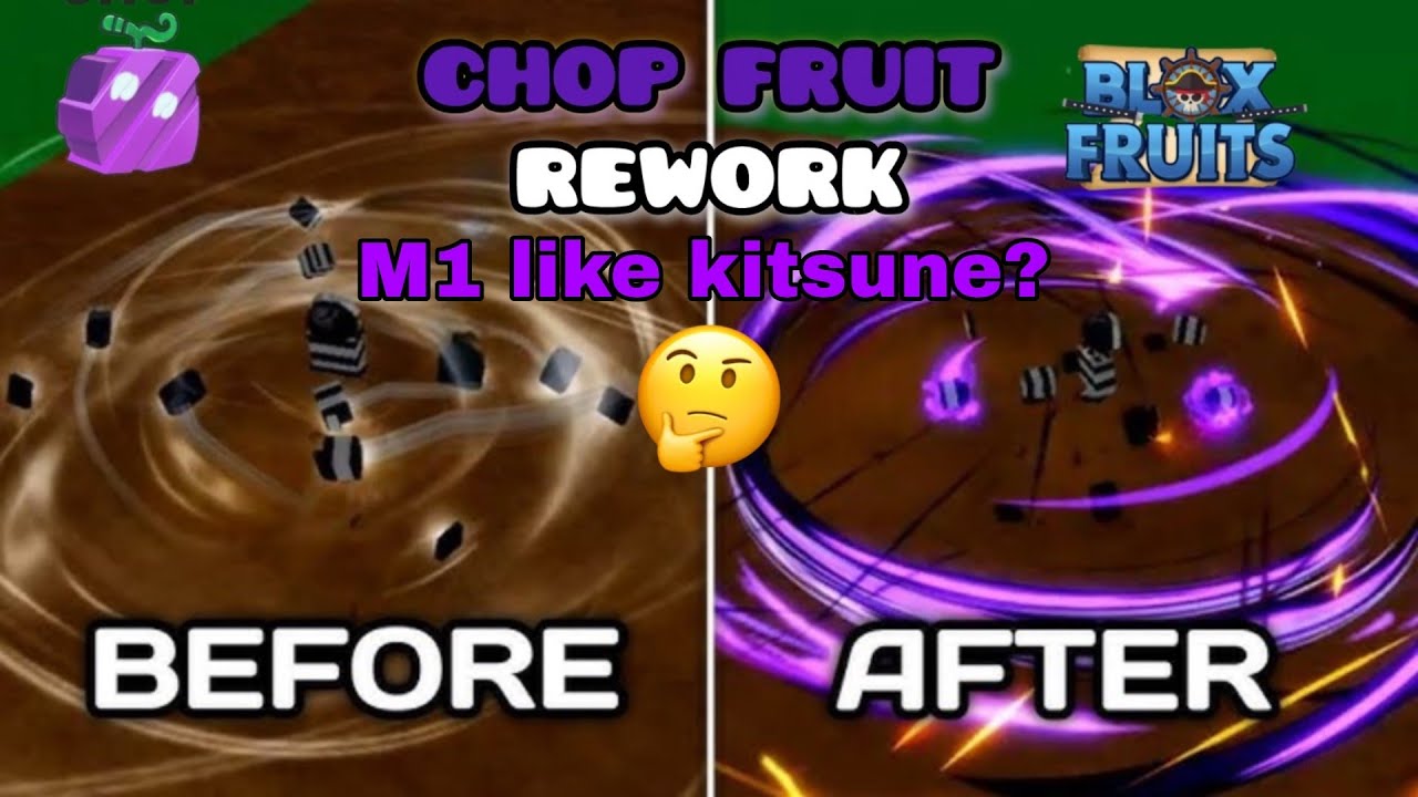 chop/blade fruit rework showcase | Blox Fruits| - YouTube
