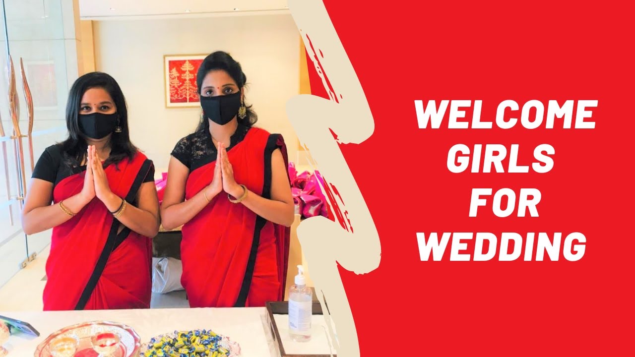 👩Welcome Girls for Weddings in Chennai & Coimbatore | Event Hostess | 📞 ...