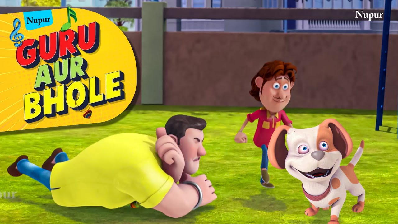 Guru Aur Bhole को कुत्ते ने किया परेशान | Guru Aur Bhole | Cartoon For ...